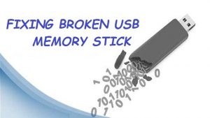 How to Fix a Broken USB Memory Stick? | Hi5 Software